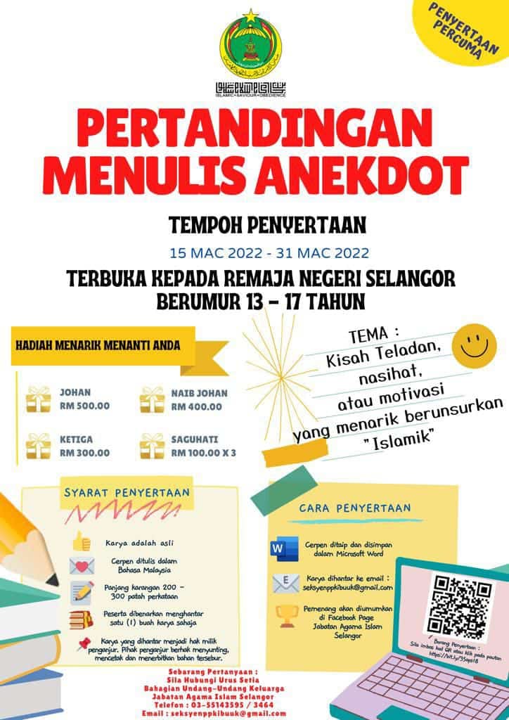 Pertandingan Menulis Anekdot