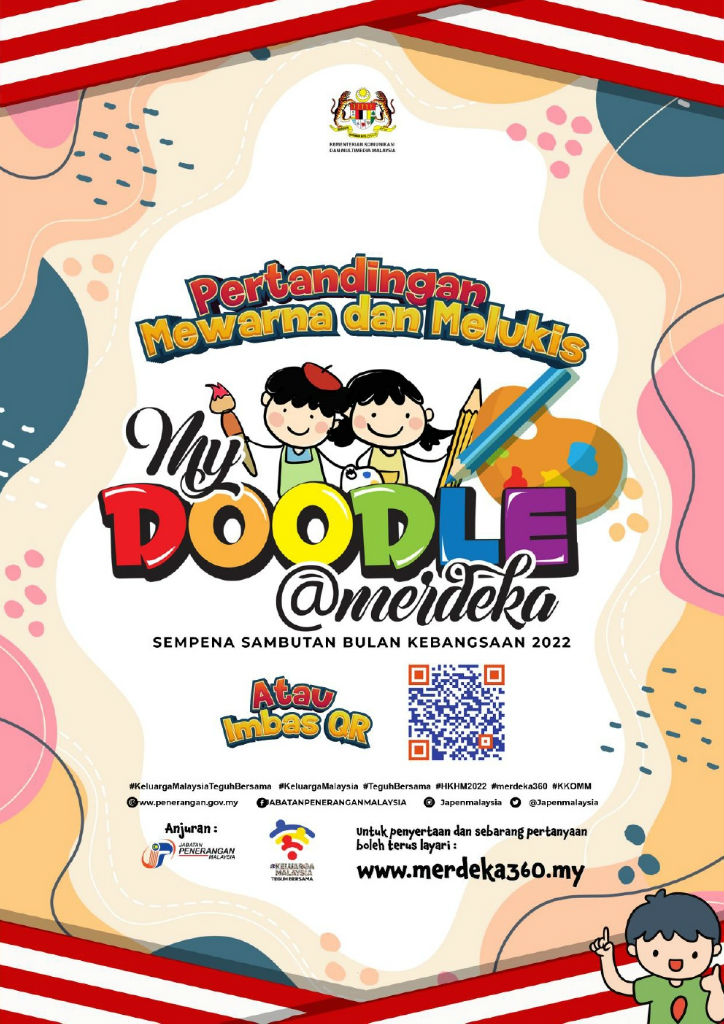 PERTANDINGAN MEWARNA DAN MELUKIS MyDOODLE@MERDEKA