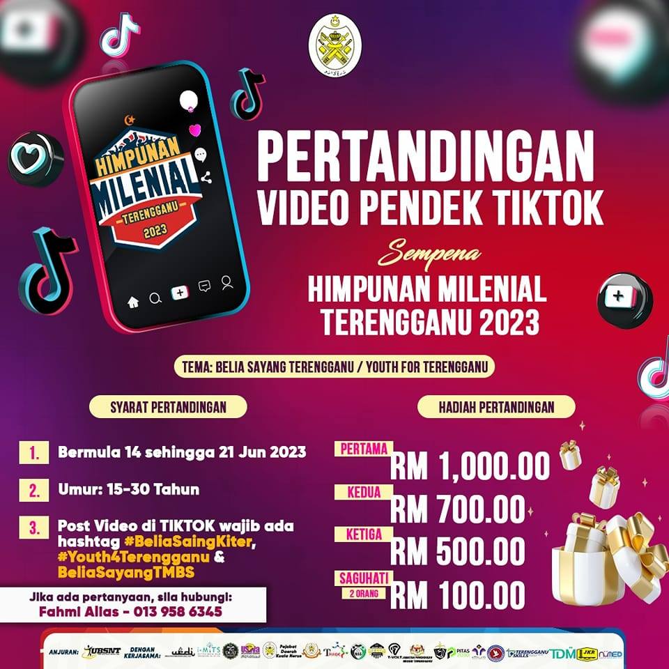 Pertandingan Video Sempena Himpunan Milenial Terengganu 2023