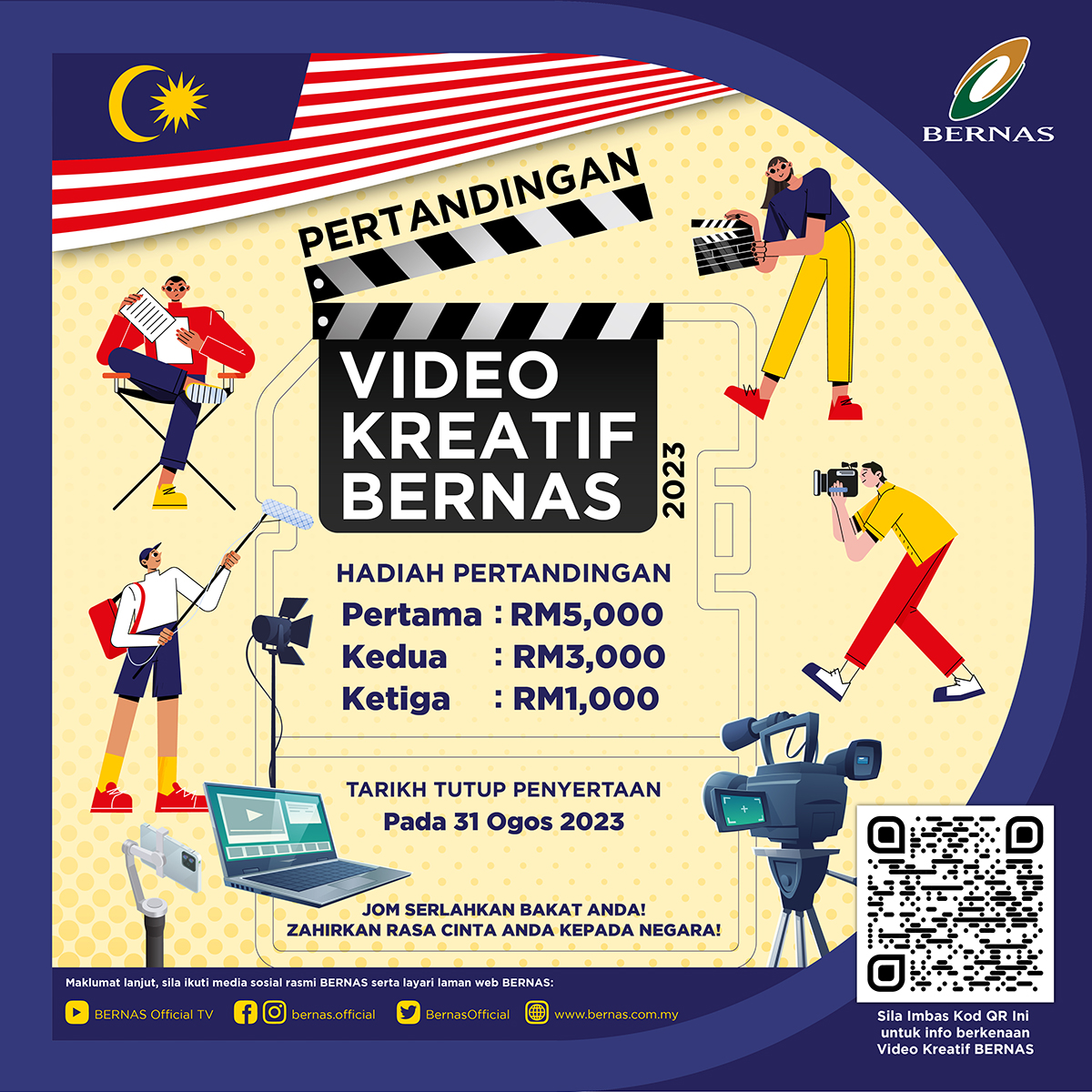 PERTANDINGAN VIDEO KREATIF BERNAS