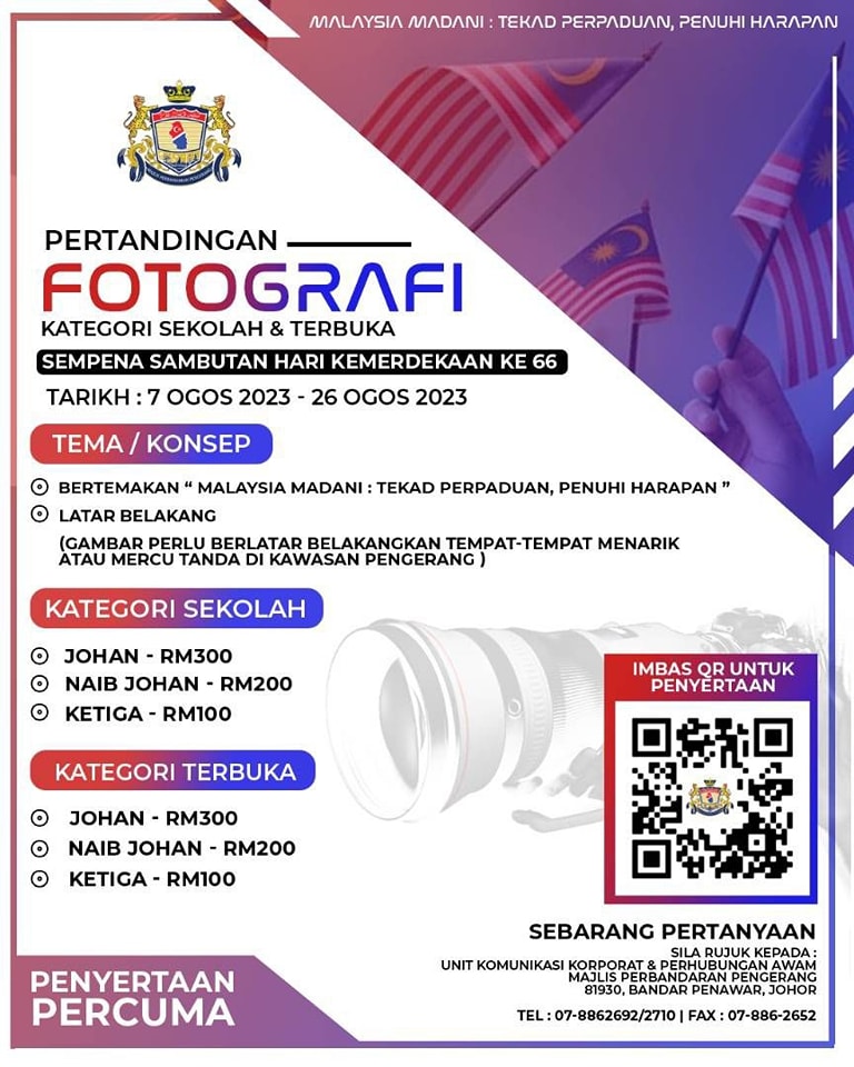 Pertandingan Fotografi dan Video Pendek