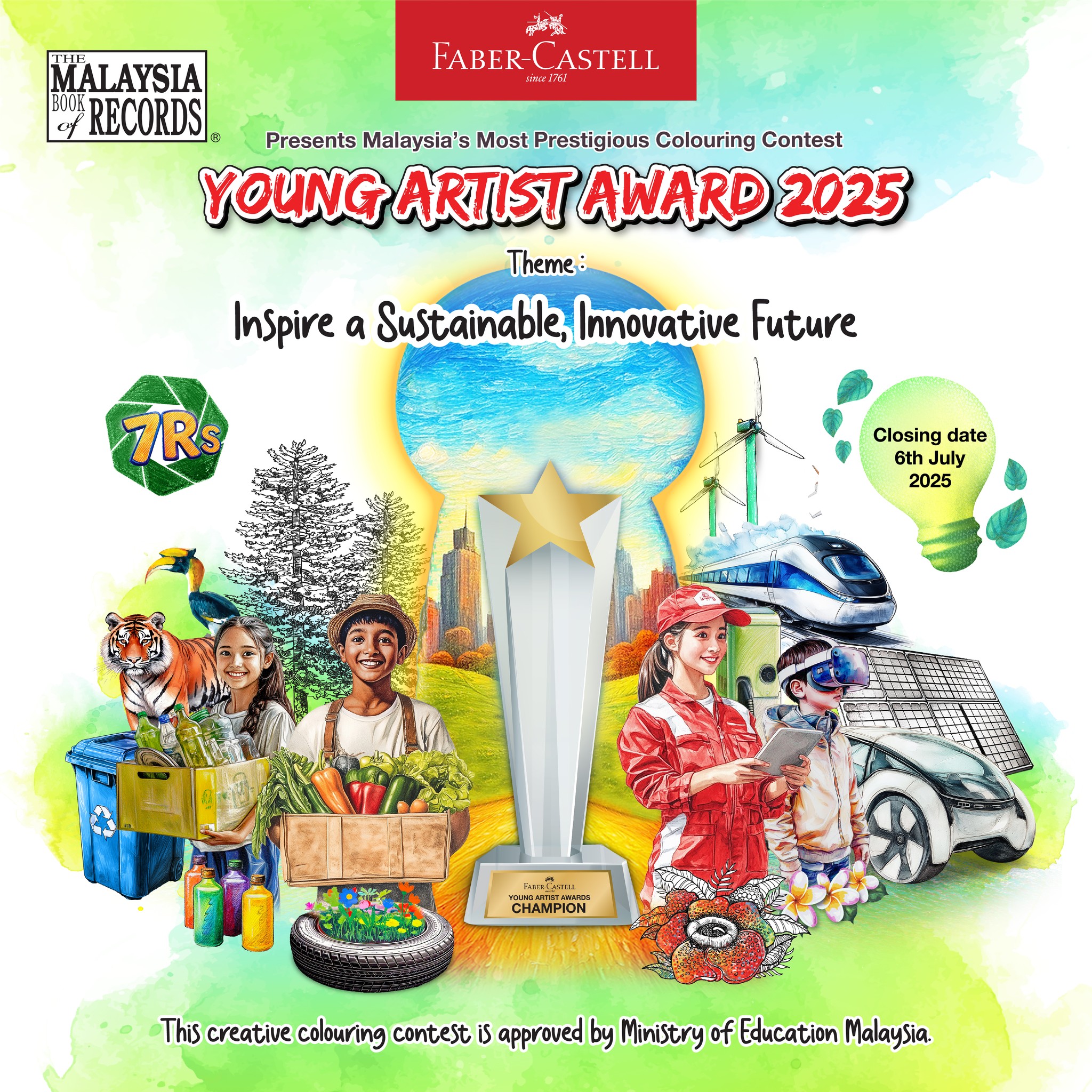 Join the Faber-Castell Malaysia Young Artist Award 2025