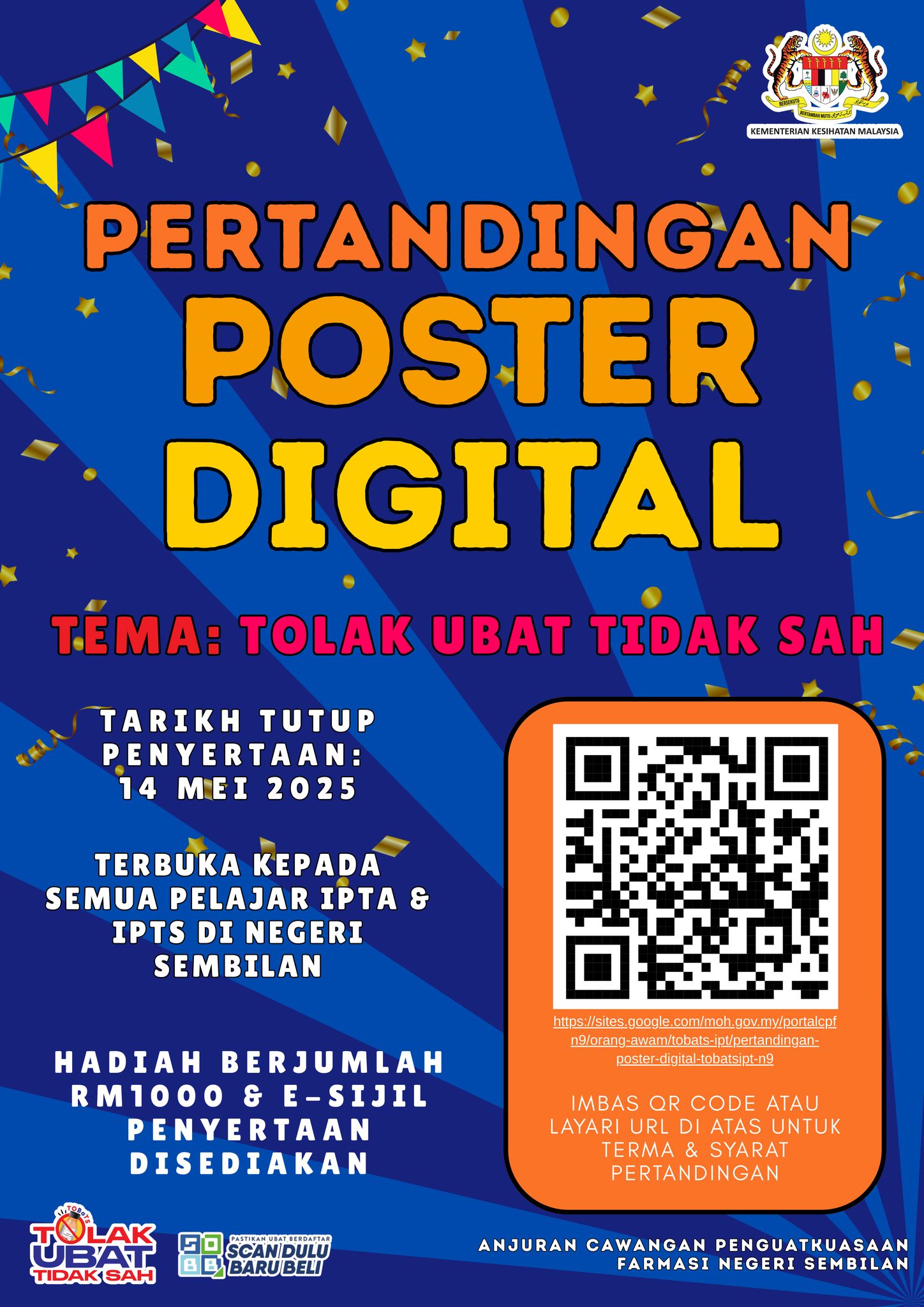 Sertai Pertandingan Poster Digital