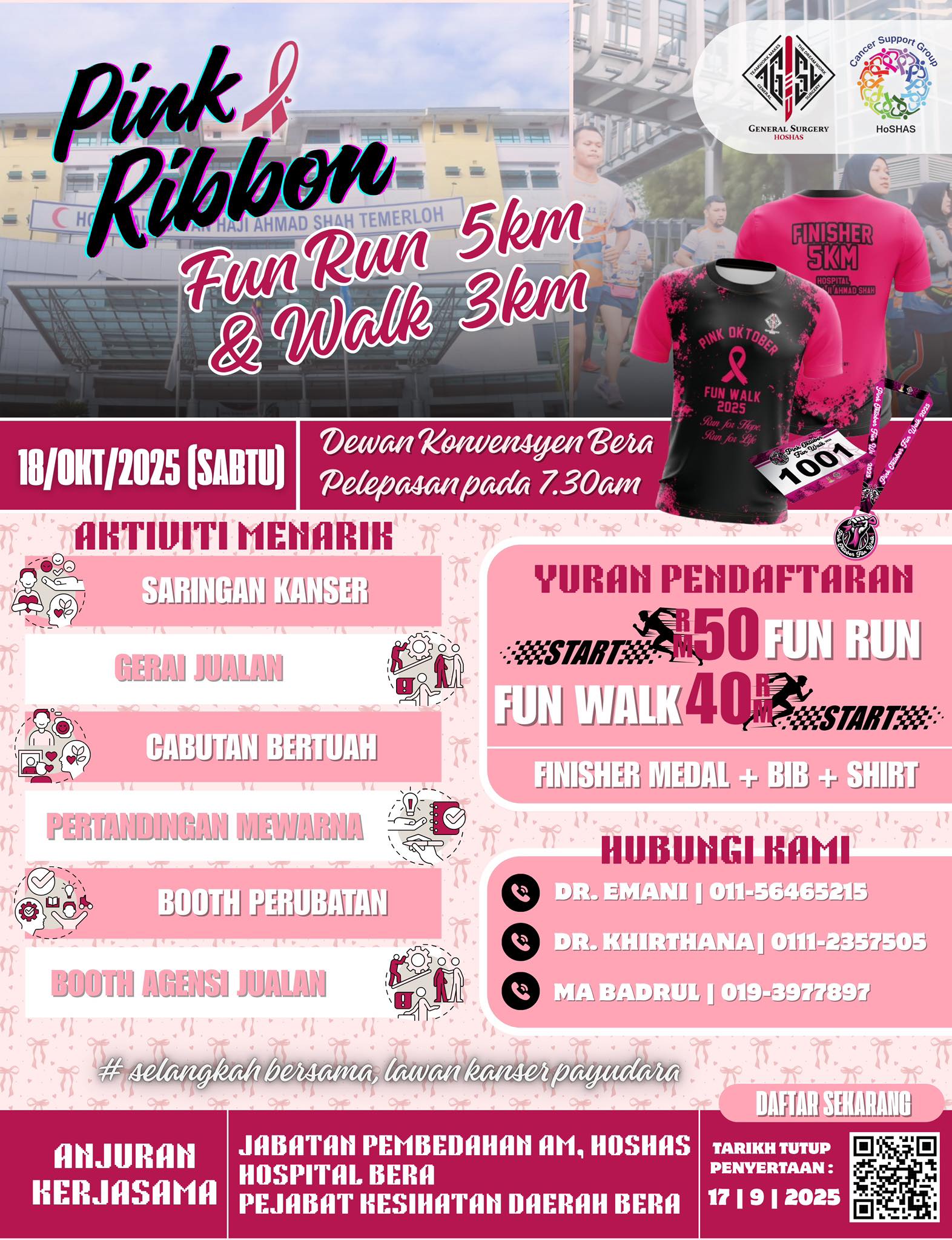 Fun Walk / Run Sepanjang September - November 2025