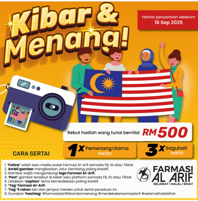 FOTO KIBAR BENDERA & MENANG