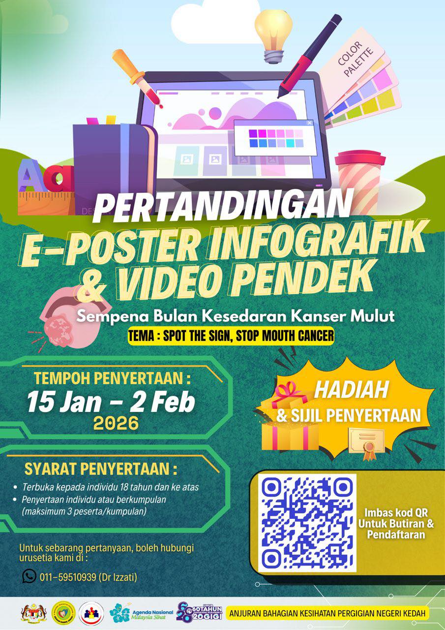 PERTANDINGAN E-POSTER INFOGRAFIK & VIDEO PENDEK