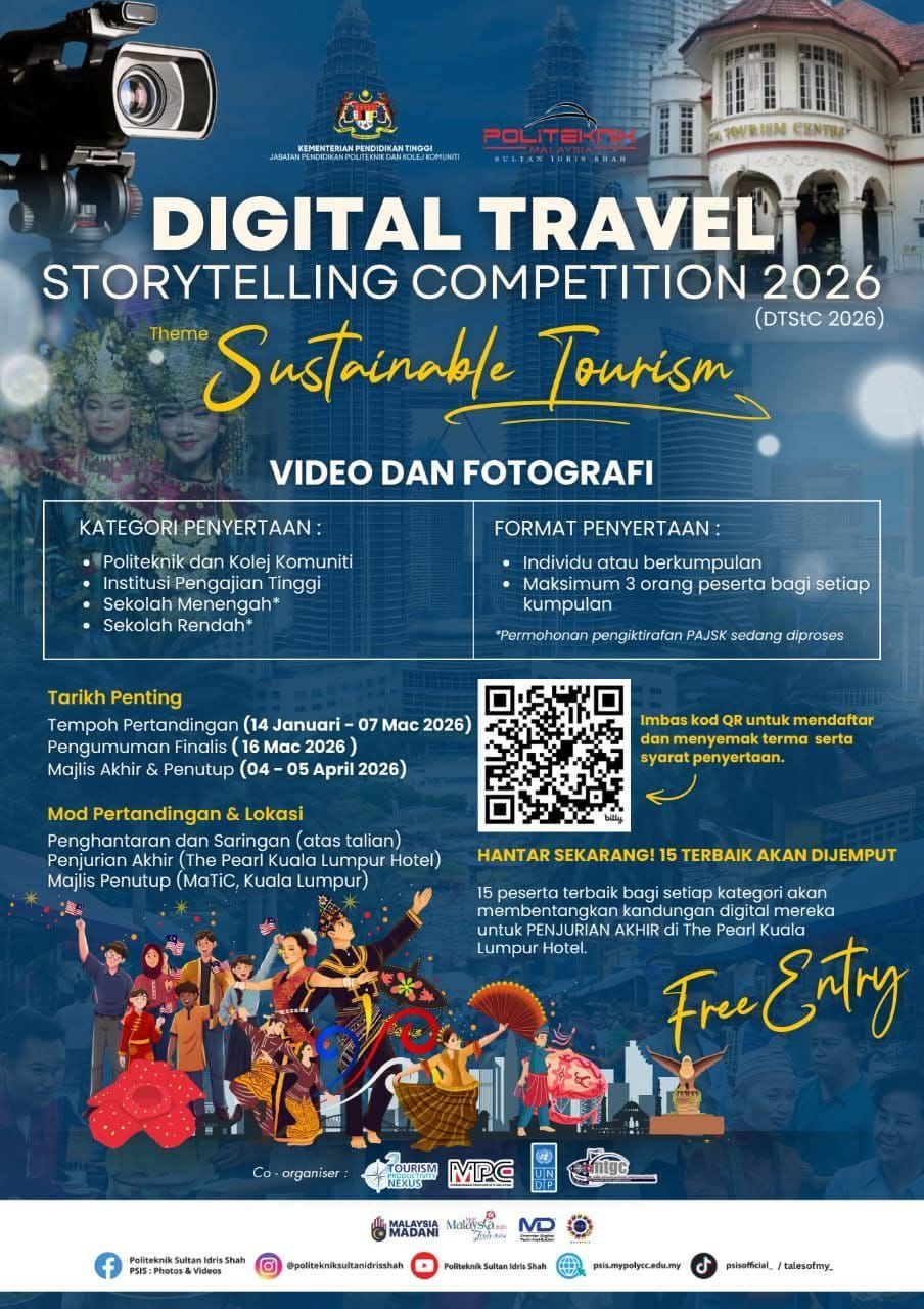 DIGITAL TRAVEL STORYTELLING COMPETITION 2026